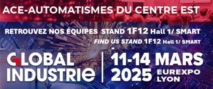Retrouvez ACE au salon Global Industrie 2025 à Lyon ! - ACE